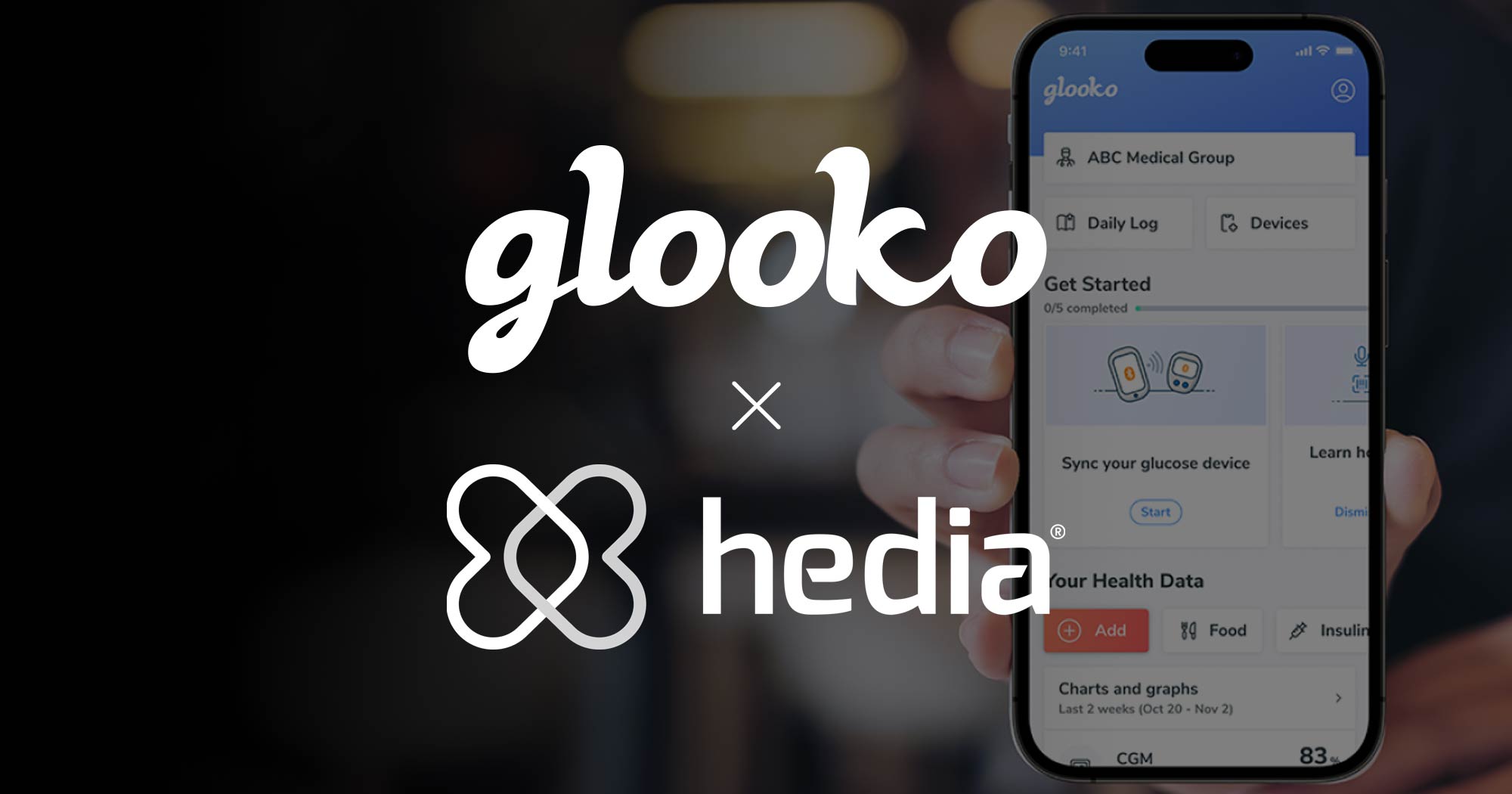 Hedia and Glooko reveal new global partnership - Hedia